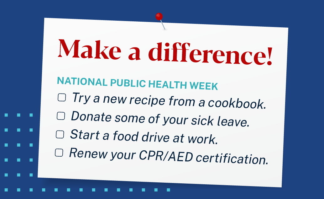 15 Ways to Make a Difference During National Public Health Week | ACE Blog