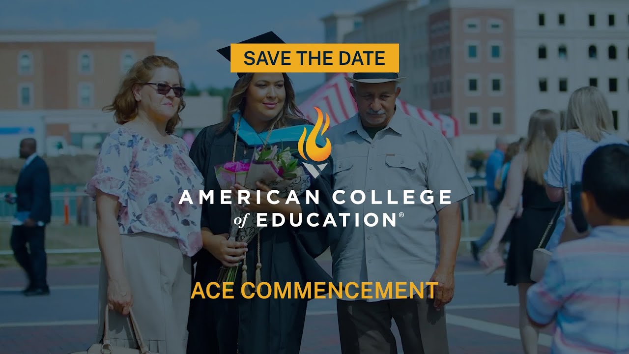 Save the Date for 2023 ACE Commencement | ACE News