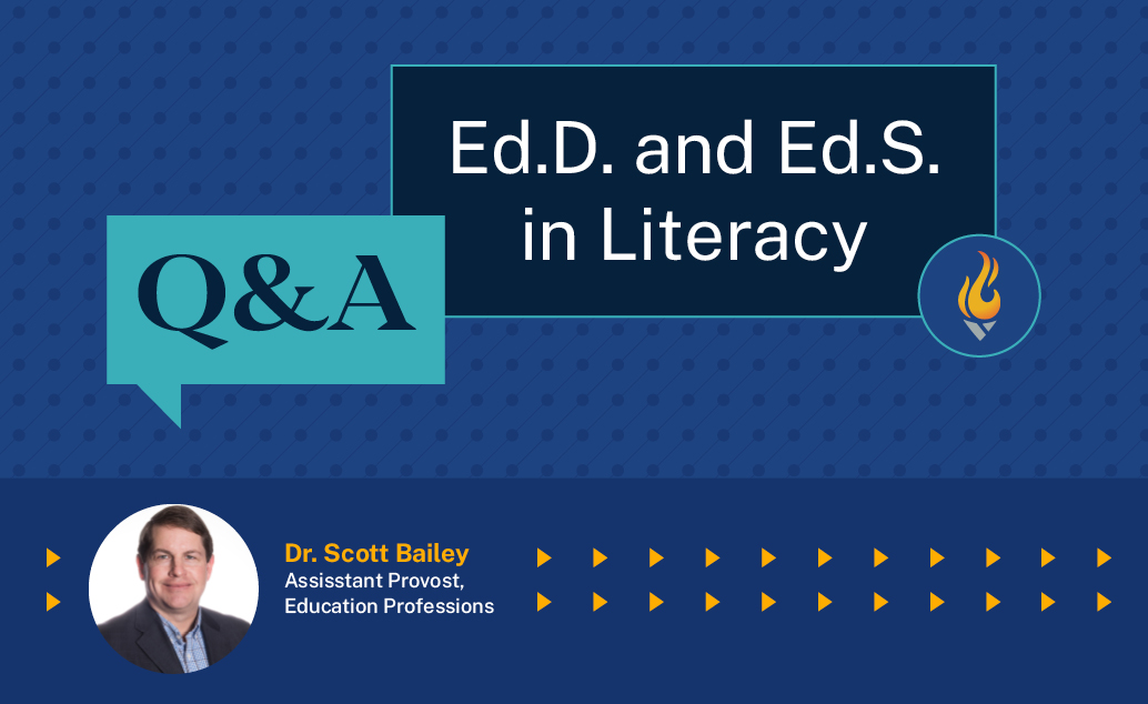Q&A With Dr. Scott Bailey: Ed.D. and Ed.S. in Literacy | ACE Blog